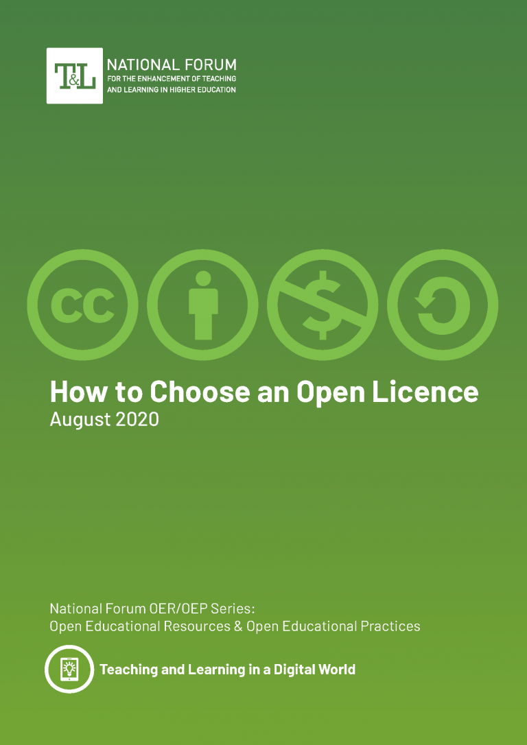 Supporting Open Education - National Forum for the Enhancement of ...