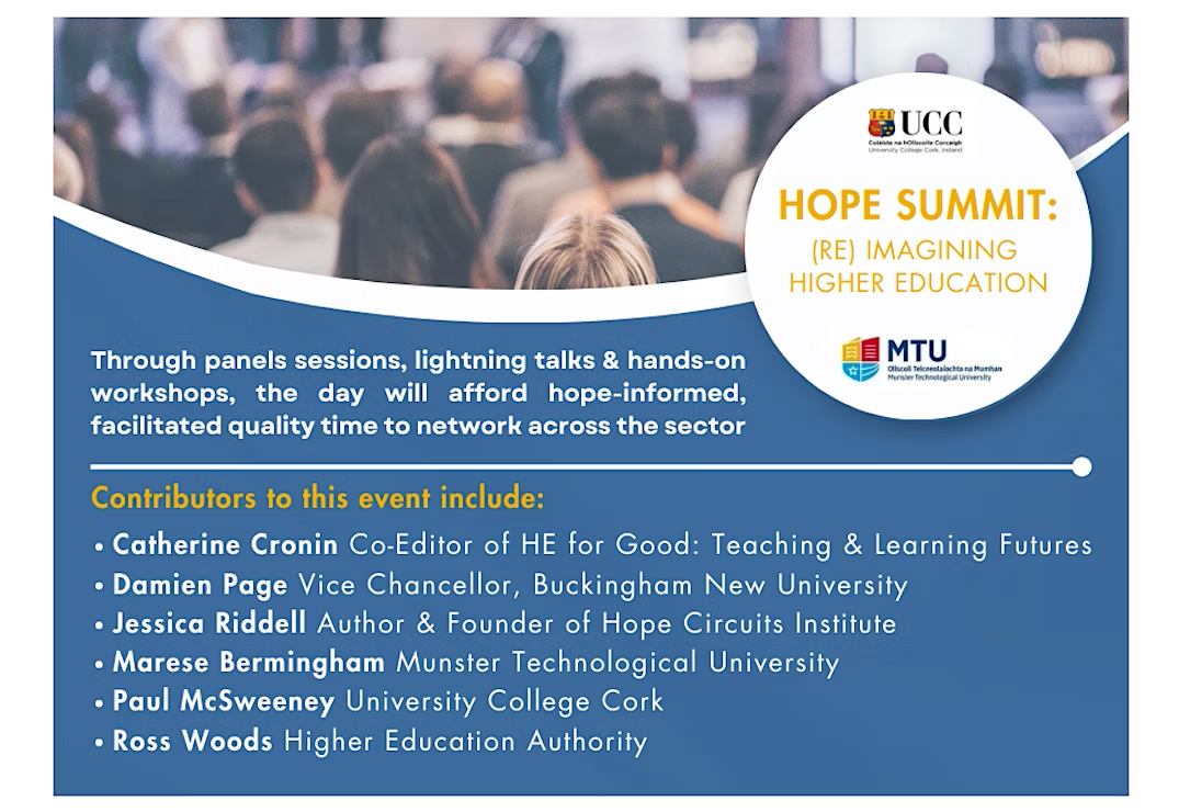 Hope Summit: (Re)Imagining Higher Education - National Forum for the Enhancement of Teaching and ...