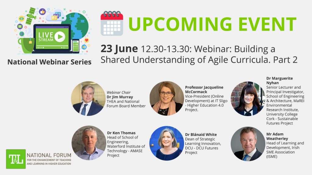 Webinar: Building a Shared Understanding of Agile Curricula. Part 2 ...
